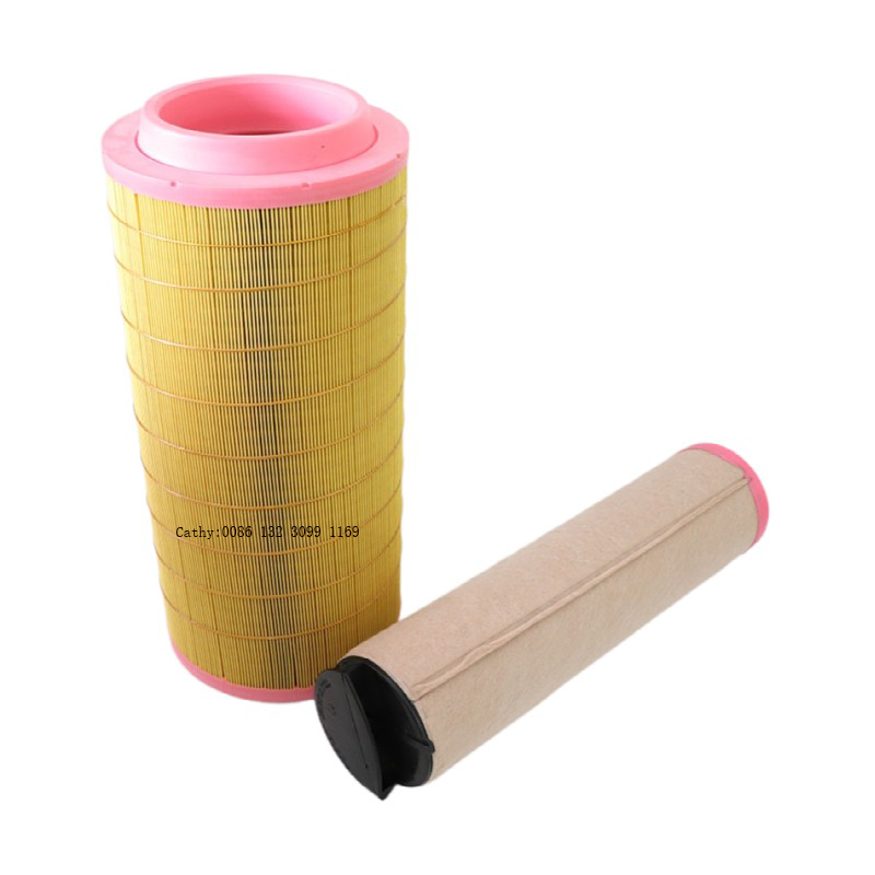 China Diesel engine air filter 2567902 2567903 AF25729 truck air filter ...