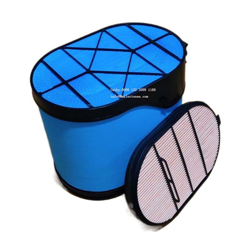 China AF4207 P608677 334/R1768 334/R1769 excavator engine air filter ...