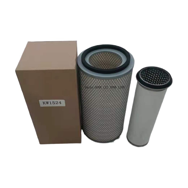 China Industrial filter KW1524 diesel engine air filter set fits factory and manufacturers ...