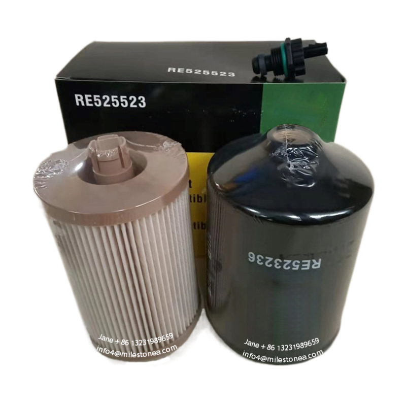 China John Deere Replaced Fuel Filter Set Kit – RE525523, RE541746 ...